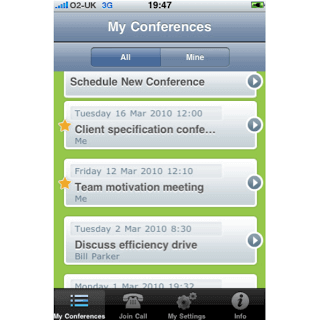 Powwownow – The Brand New Conference Call iPhone App