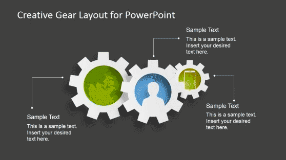3 Best Process Gear Shapes for PowerPoint