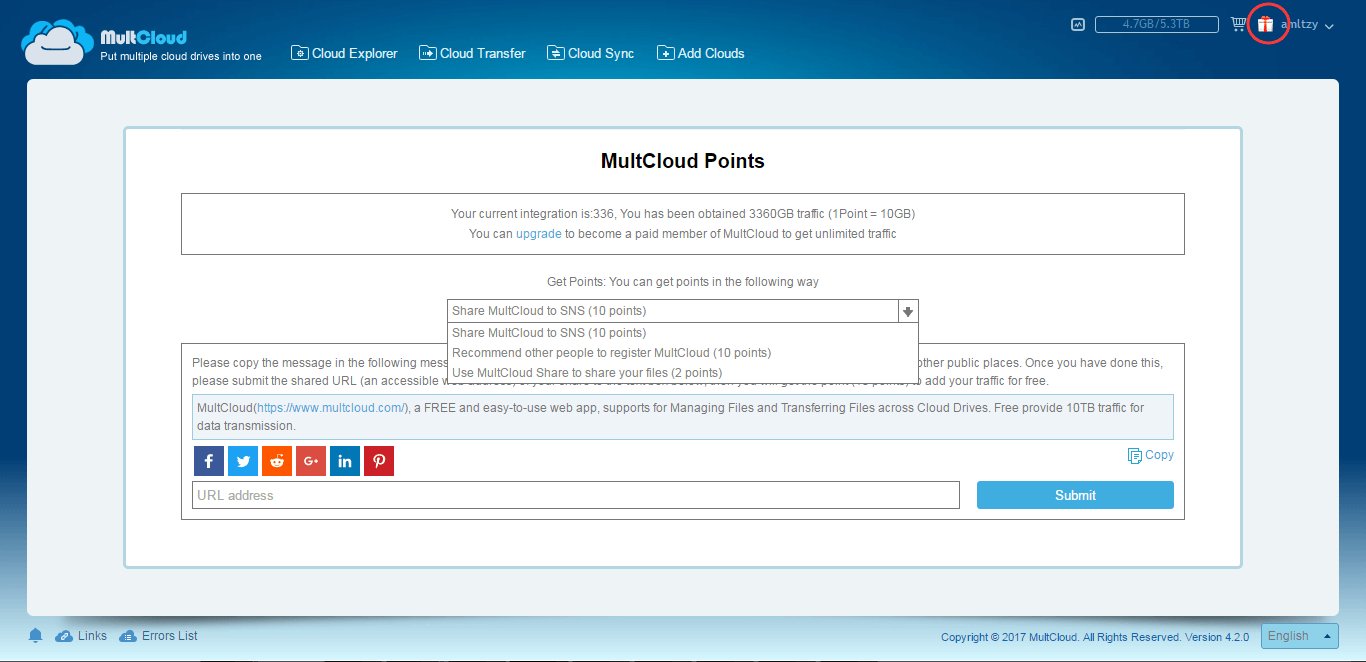 MultCloud 4.2 Improved Share Function is Very Useful