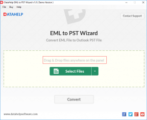 EML to PST Converter Tool Import EML Files into Outlook PST
