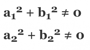 Algebraic Methods of Solving a Pair of Linear Equations in Two Variables