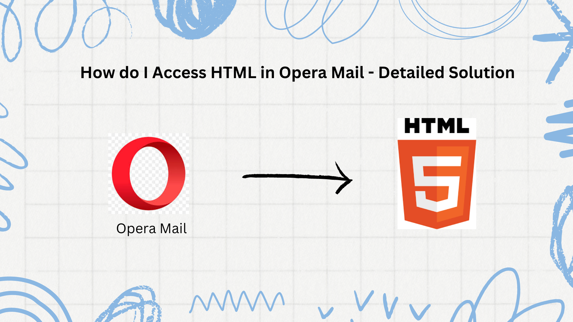 How Do I Access HTML in Opera Mail - Detailed Solution